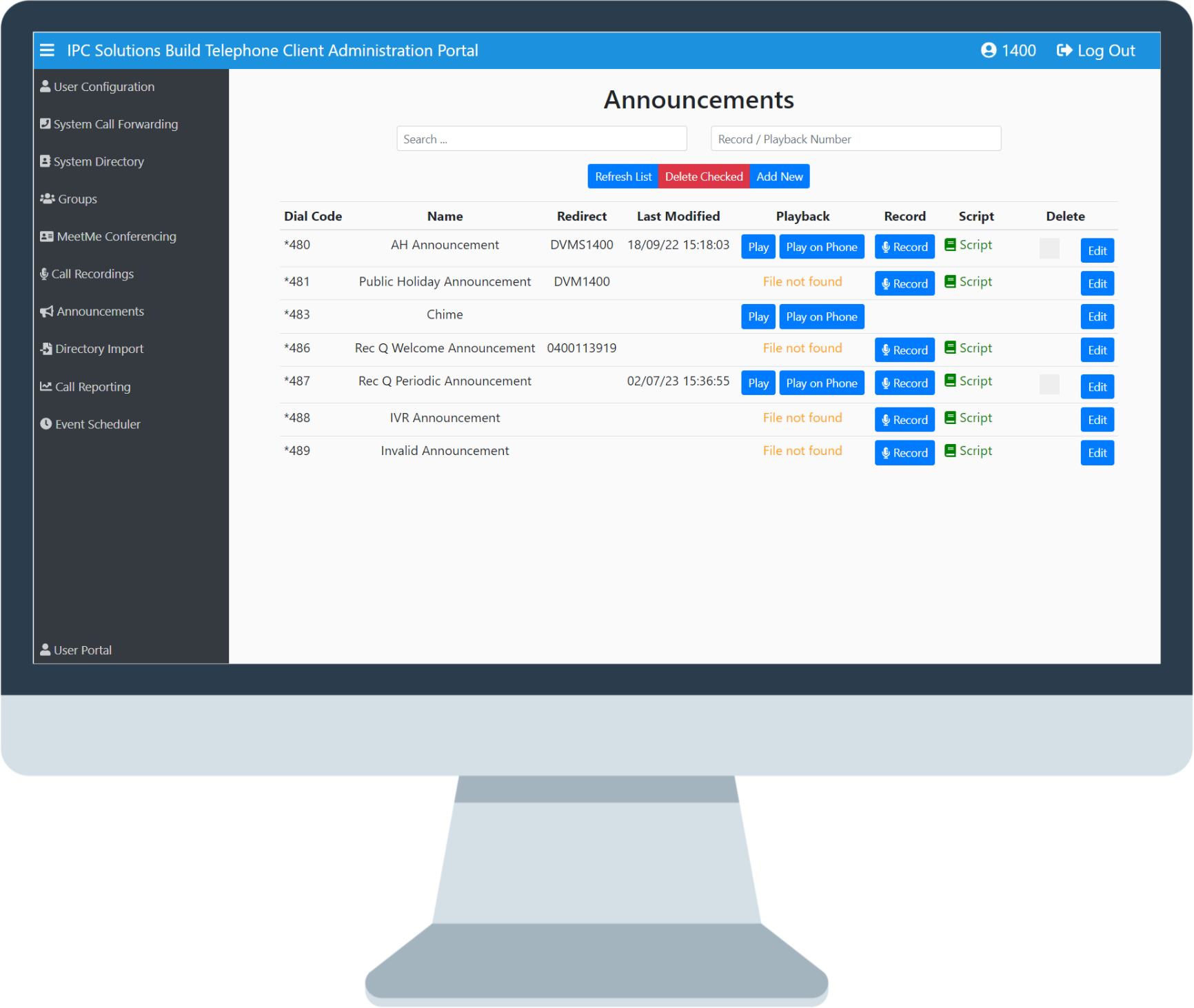 IPC Solutions CM 1.5.1.0 portal guide (admin) v1a